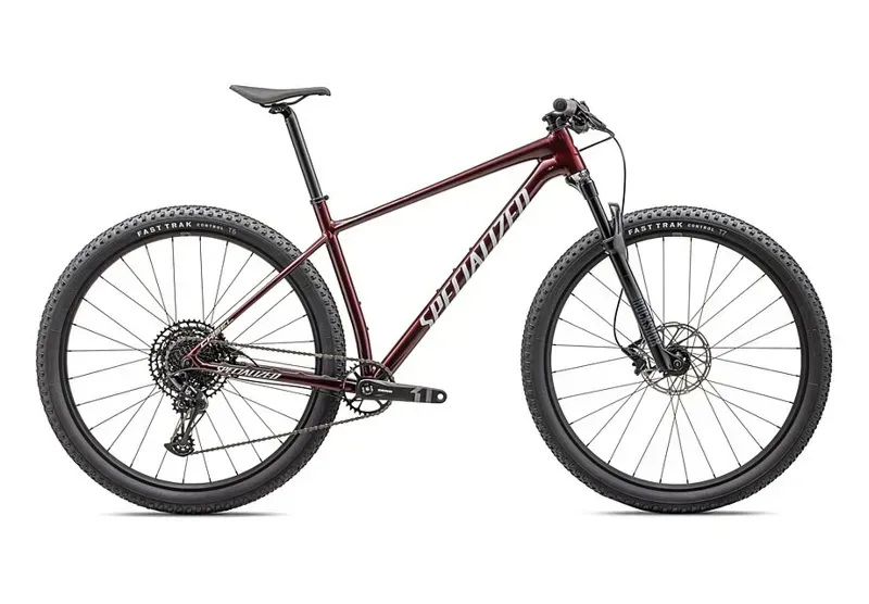 Specialized Chisel Hardtail Comp XC Mountain Bike in Red Tint over ...